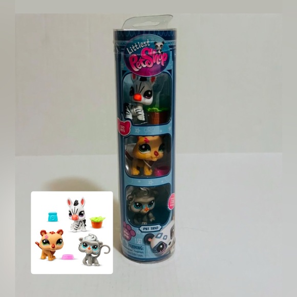 Littest Pet Shop | Toys | Littlest Pet Shop Zoo Pets Trio Series 2 ...
